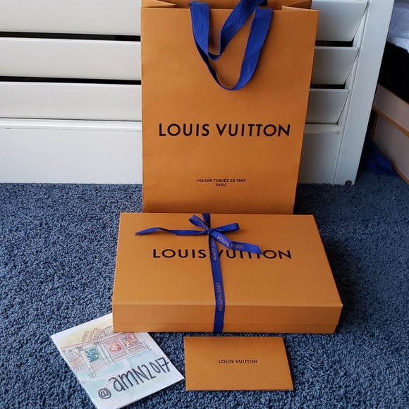 Louis Vuitton | Bags | Louis Vuitton Gift Box And Lv Shopping Bag | Poshmark
